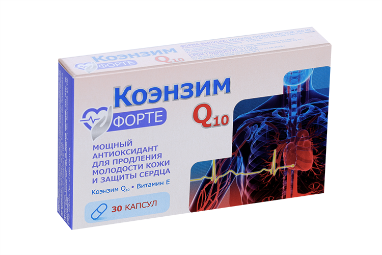 Коэнзим Ку 10 Форте, 360 мг, 30 шт, капсулы – купить по цене 195 руб. в ...